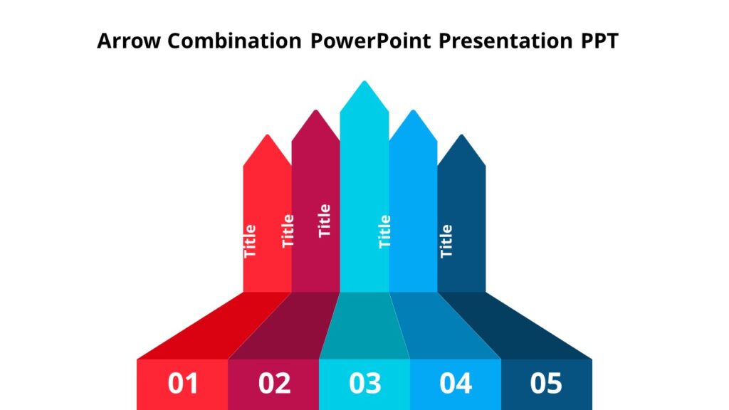 Arrow Combination PowerPoint Presentation PPT : 100% Editable PPTx