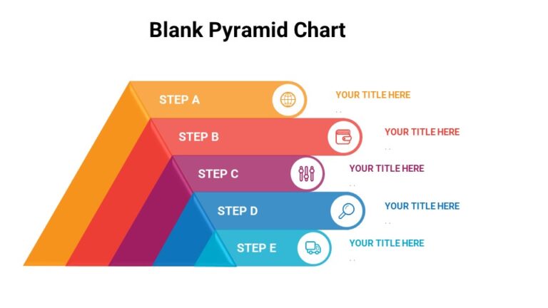 Blank Pyramid Chart - PPTUniverse