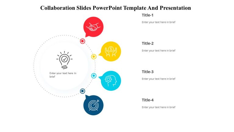 Collaboration Slides PowerPoint Template And Presentation - PPTUniverse