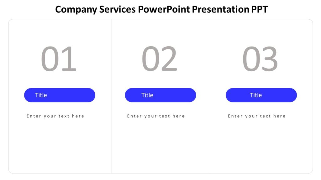 Company Services PowerPoint Presentation PPT - PPTUniverse