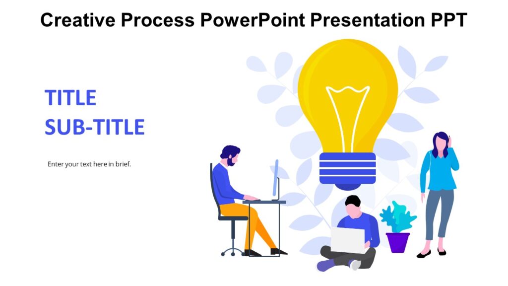 Creative Process PowerPoint Presentation PPT : 100% Editable PPTx