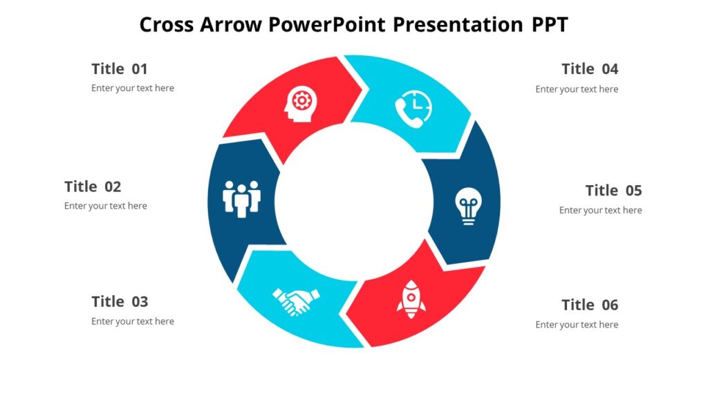 Cross Arrow PowerPoint Presentation PPT - PPTUniverse