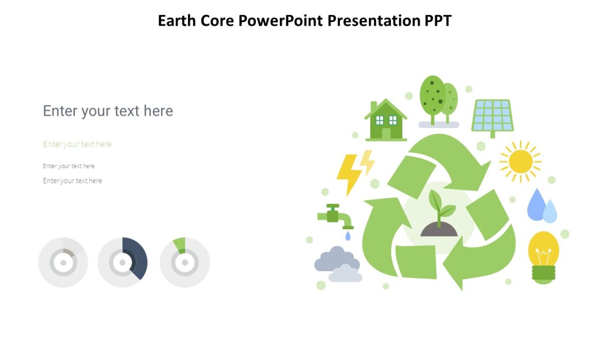 Earth Core PowerPoint Presentation PPT : 100% Editable PPTx