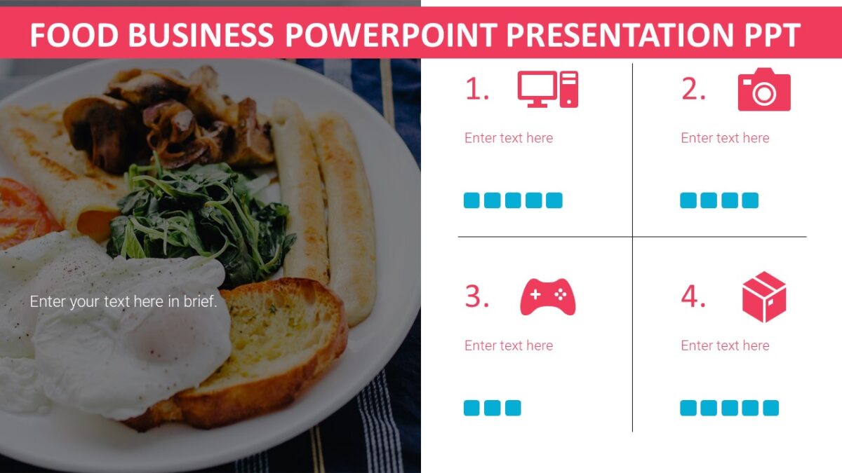 Food Business PowerPoint Presentation PPT : 100% Editable PPTx