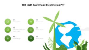 Flat Earth PowerPoint Presentation PPT : 100% Editable PPTx