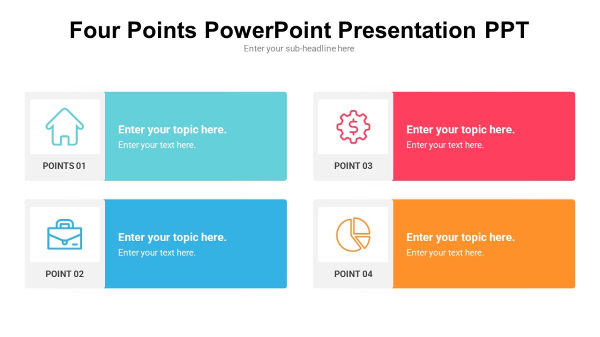 Four Points PowerPoint Presentation PPT - PPTUniverse