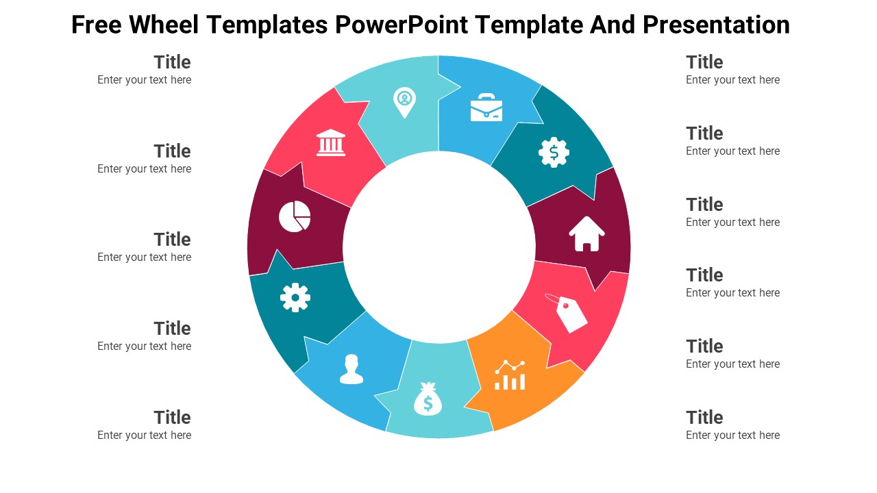 Free Wheel Templates PowerPoint Template And Presentation - PPTUniverse