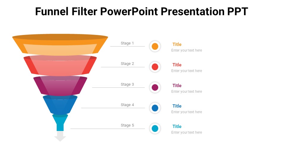 Funnel Filter PowerPoint Presentation PPT - PPTUniverse