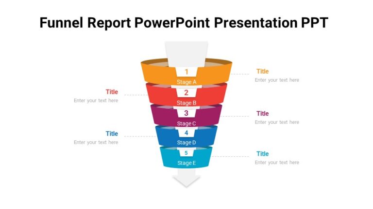 Funnel Report PowerPoint Presentation PPT : 100% Editable PPTx
