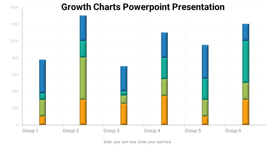 Growth Charts Powerpoint Presentation - PPTUniverse Growth Charts Powerpoint Presentation - PPTUniverse