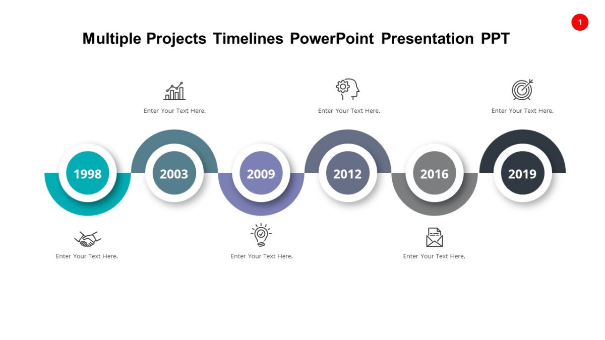 Multiple Projects Timelines PowerPoint Presentation PPT - PPTUniverse
