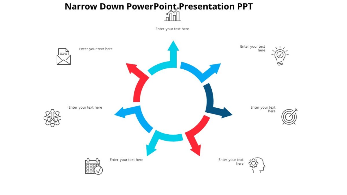 Narrow Down PowerPoint Presentation PPT : 100% Editable PPTx