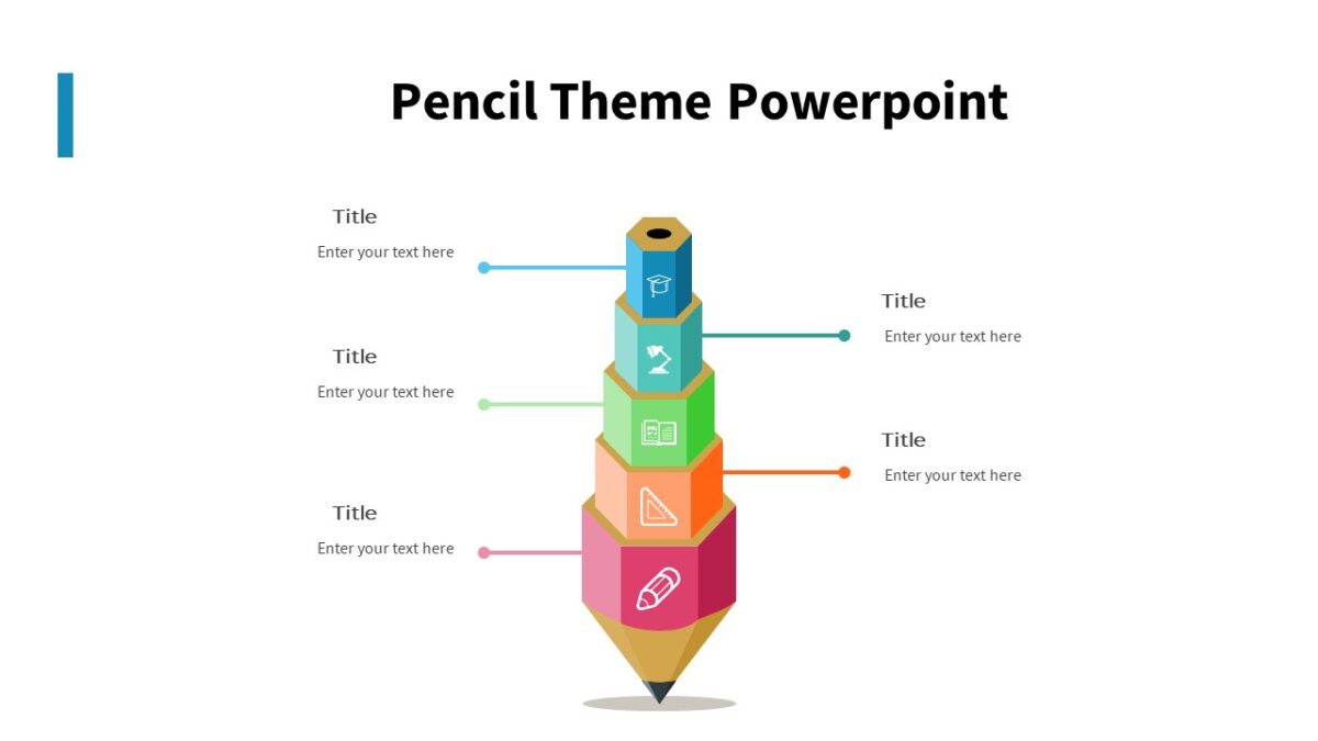 Pencil Theme Powerpoint : 100% Editable PPTx