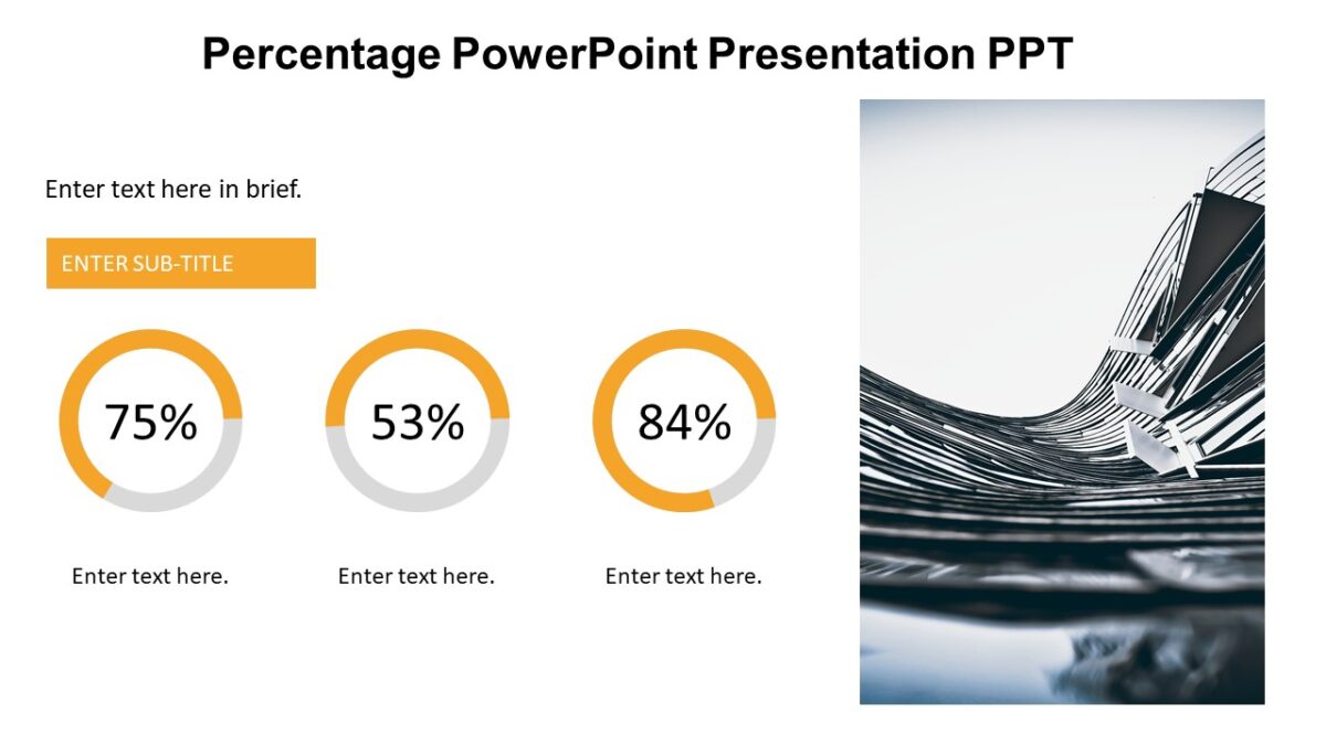Percentage PowerPoint Presentation PPT - PPTUniverse