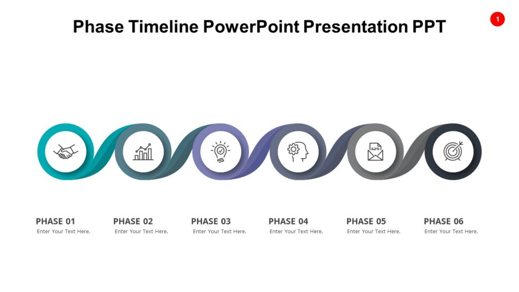Phase Timeline PowerPoint Presentation PPT : 100% Editable PPTx