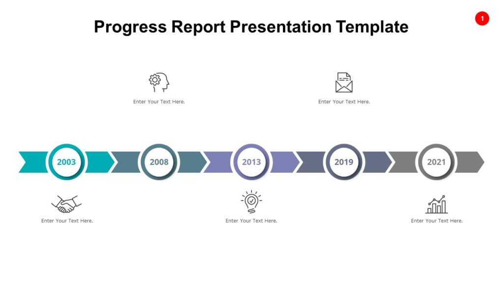 Progress Report Presentation Template - PPTUniverse