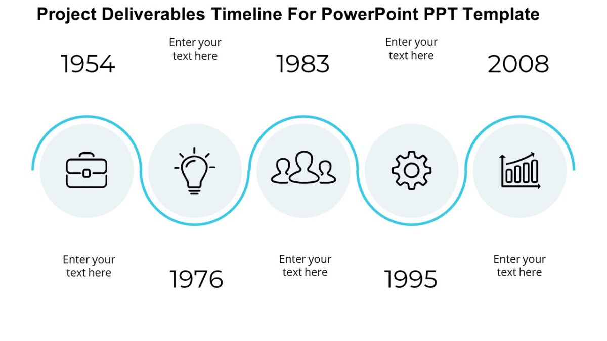 Project Deliverables Timeline For PowerPoint PPT Template - PPTUniverse