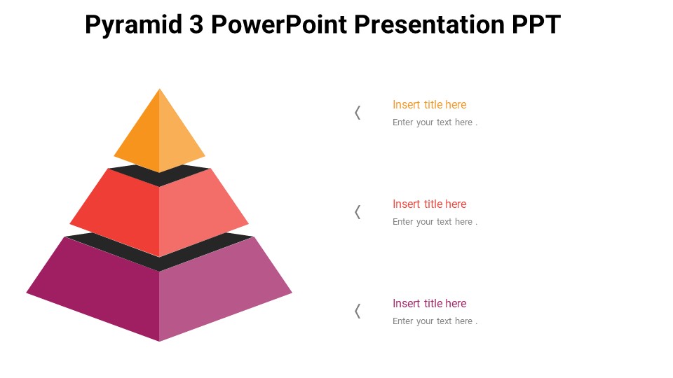 Pyramid 3 PowerPoint Presentation PPT - PPTUniverse