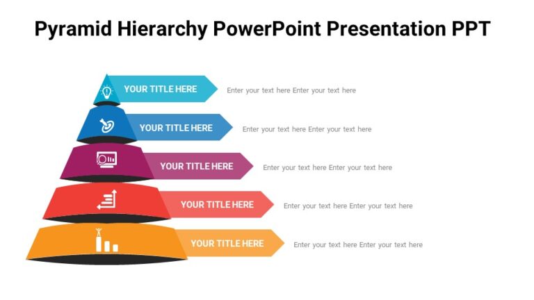 Pyramid Hierarchy PowerPoint Presentation PPT - PPTUniverse