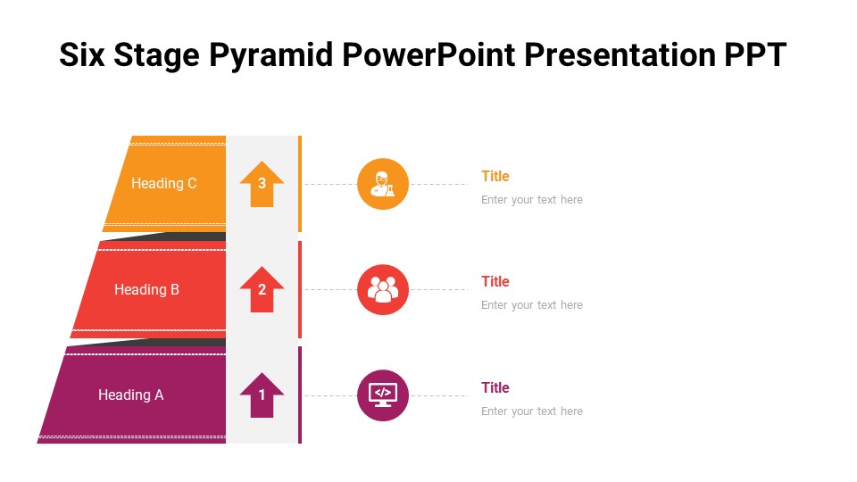 Six Stage Pyramid PowerPoint Presentation PPT - PPTUniverse