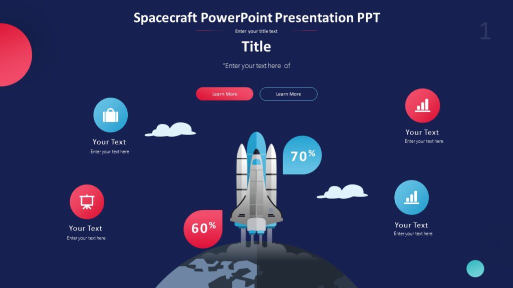 Spacecraft PowerPoint Presentation PPT : 100% Editable PPTx