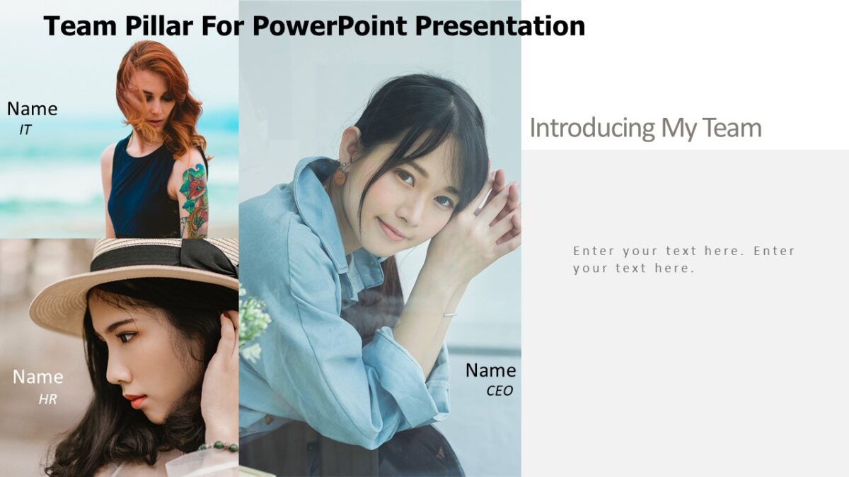Team Pillar For PowerPoint Presentation - PPTUniverse