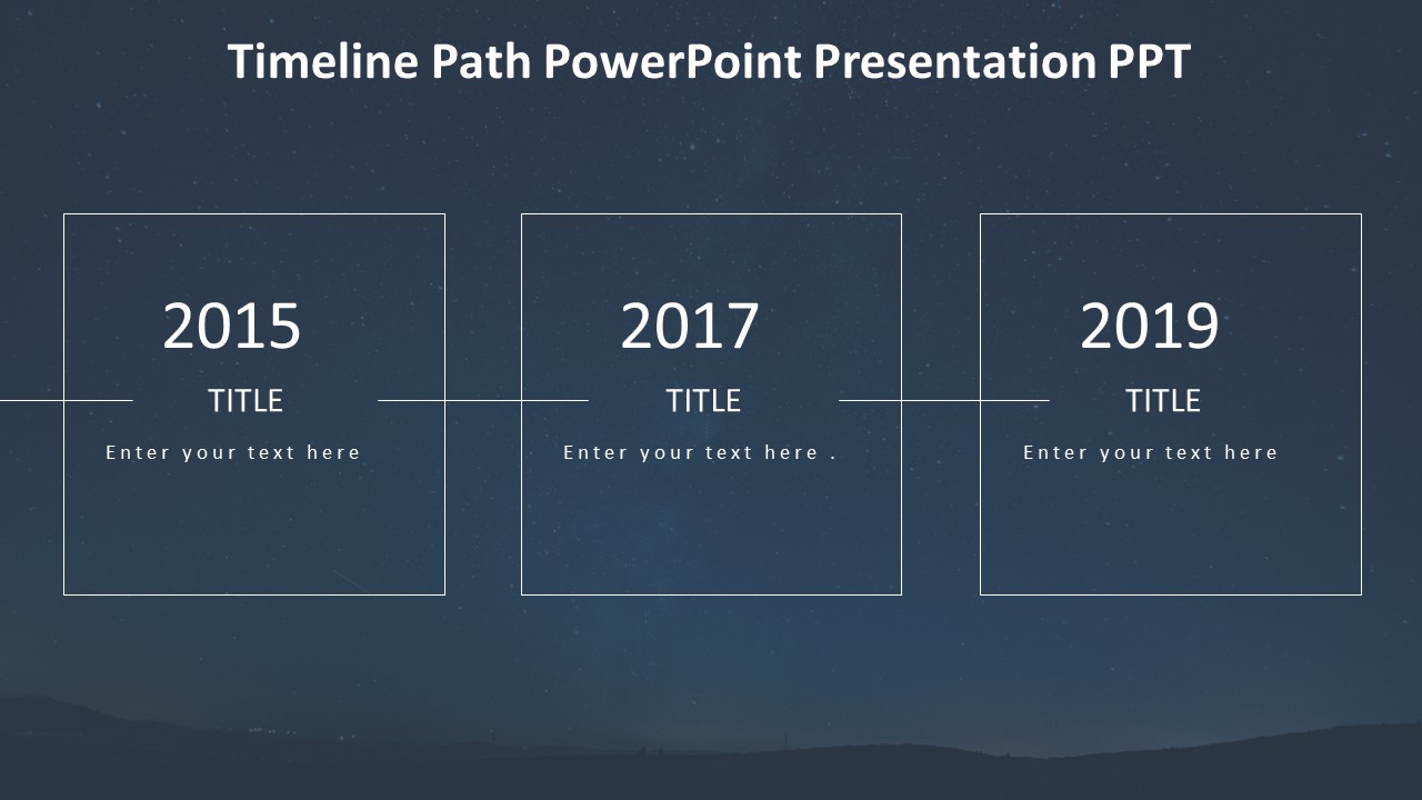 Timeline Path PowerPoint Presentation PPT - PPTUniverse