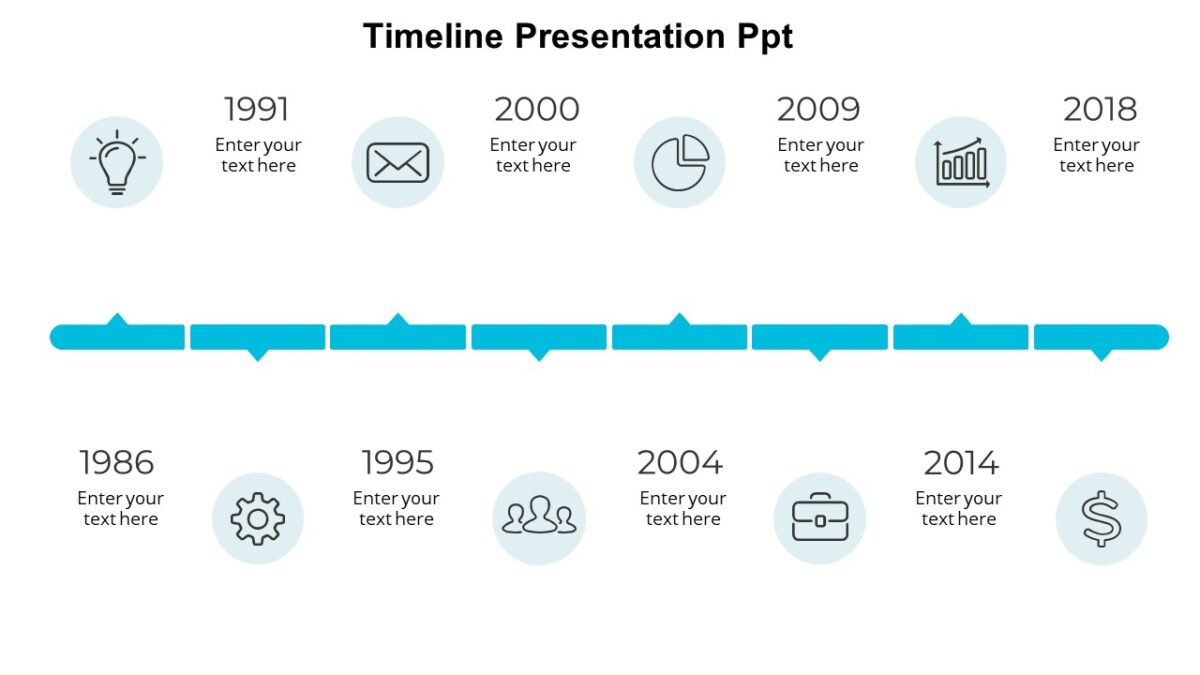 Timeline Presentation Ppt - PPTUniverse
