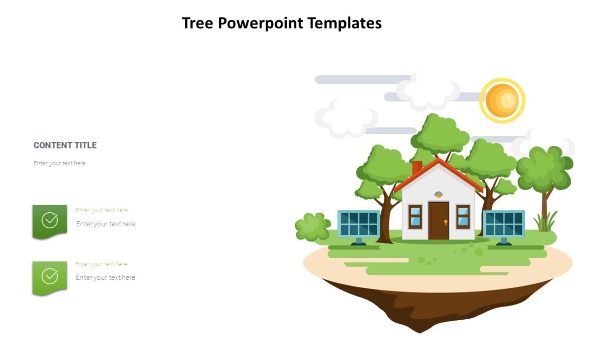 Tree Powerpoint Templates : 100% Editable PPTx