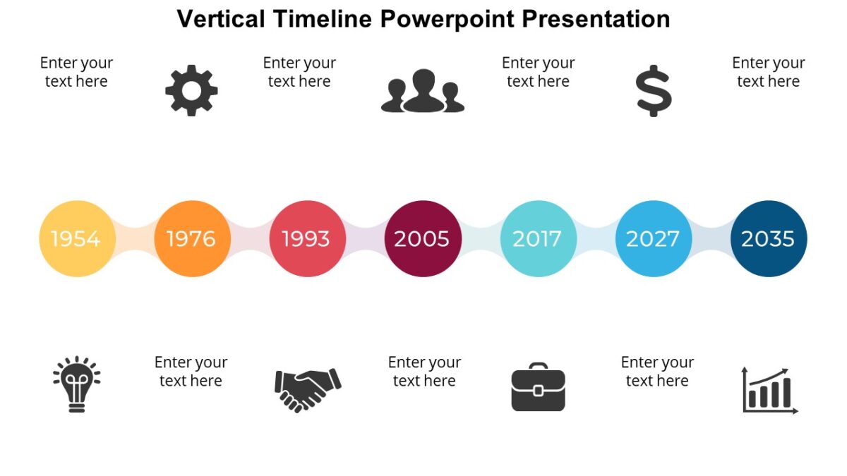 Vertical Timeline Powerpoint Presentation - PPTUniverse Vertical Timeline Powerpoint Presentation - PPTUniverse