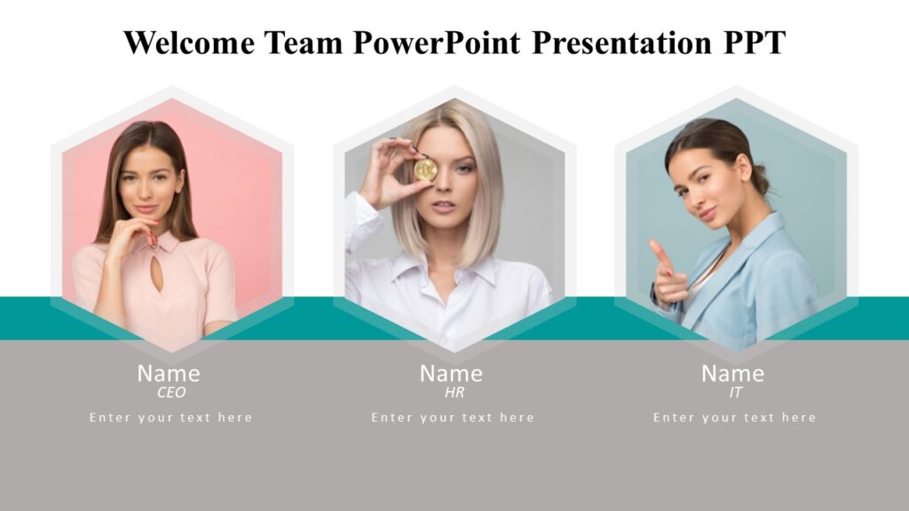 Welcome Team PowerPoint Presentation PPT : 100% Editable PPTx