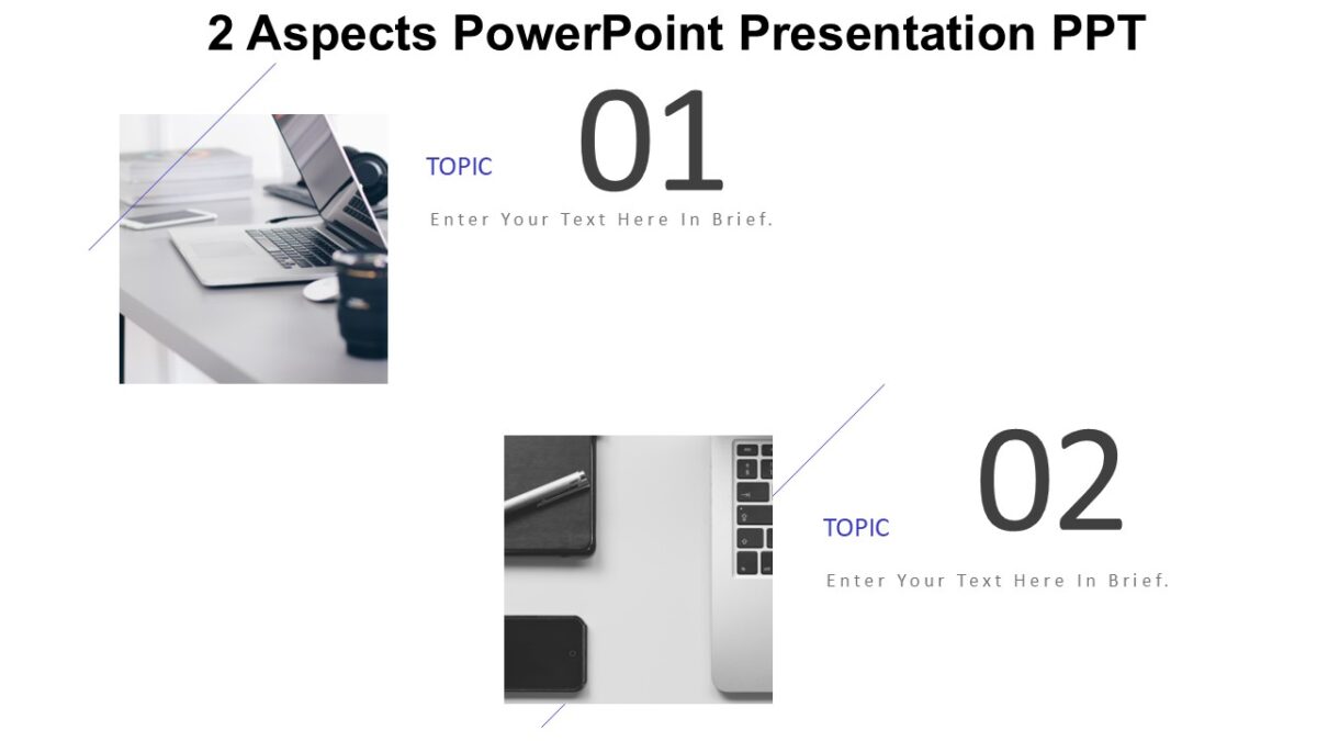2 Aspects PowerPoint Presentation PPT : 100% Editable PPTx