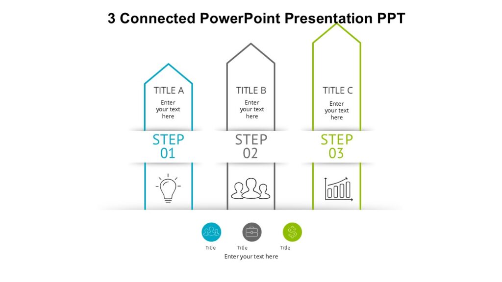 3 Connected PowerPoint Presentation PPT - PPTUniverse
