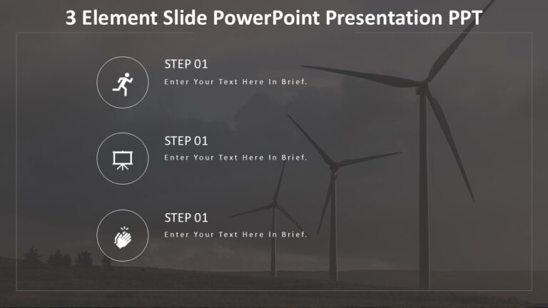 3 Element Slide PowerPoint Presentation PPT - PPTUniverse