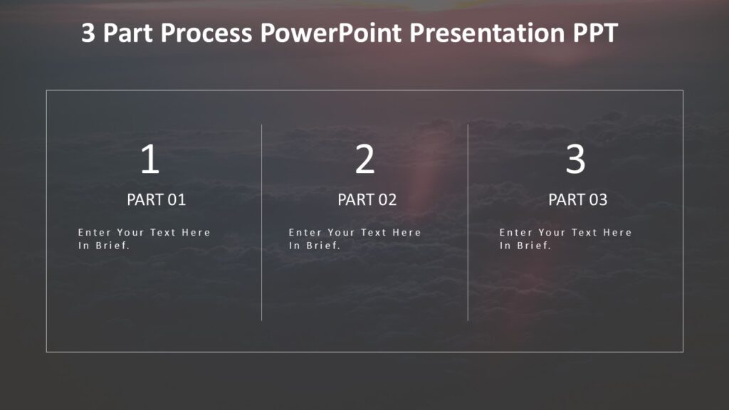 3 Part Process PowerPoint Presentation PPT - PPTUniverse