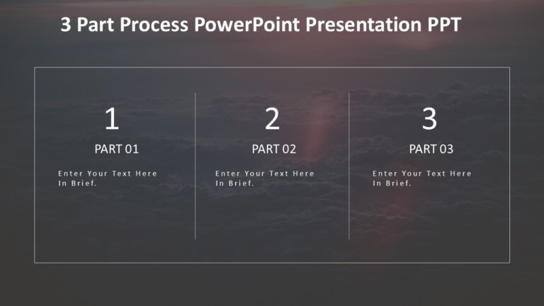 3 Part Process PowerPoint Presentation PPT - PPTUniverse