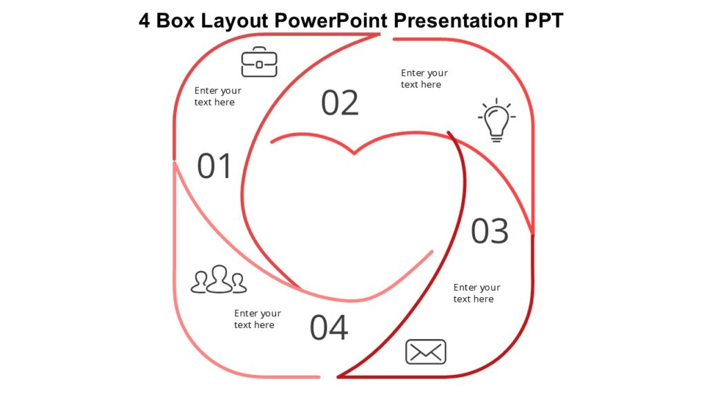4 Box Layout PowerPoint Presentation PPT - PPTUniverse