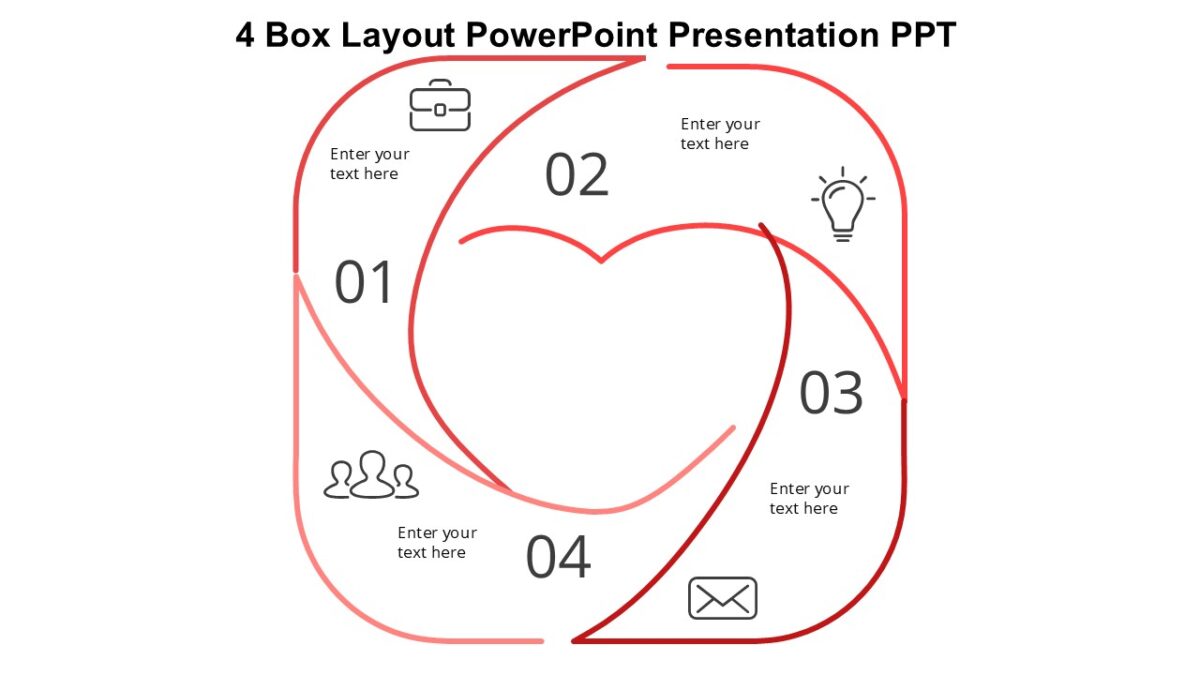 4 Box Layout PowerPoint Presentation PPT - PPTUniverse