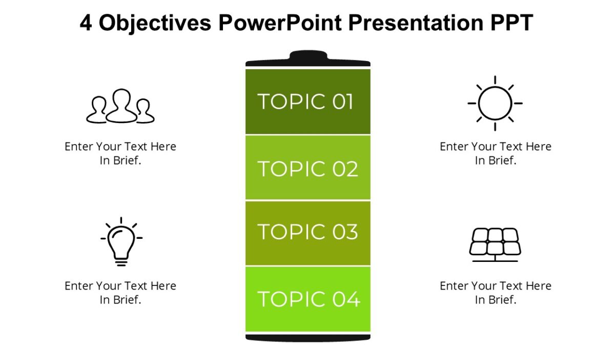 4 Objectives PowerPoint Presentation PPT - PPTUniverse
