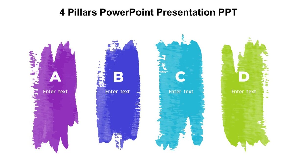 4 Pillars PowerPoint Presentation PPT - PPTUniverse