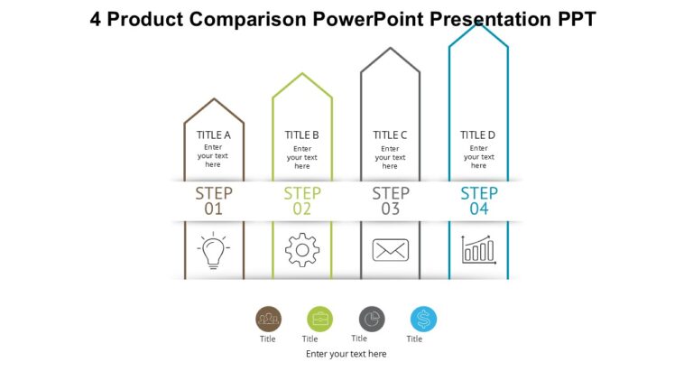 4 Product Comparison PowerPoint Presentation PPT - PPTUniverse