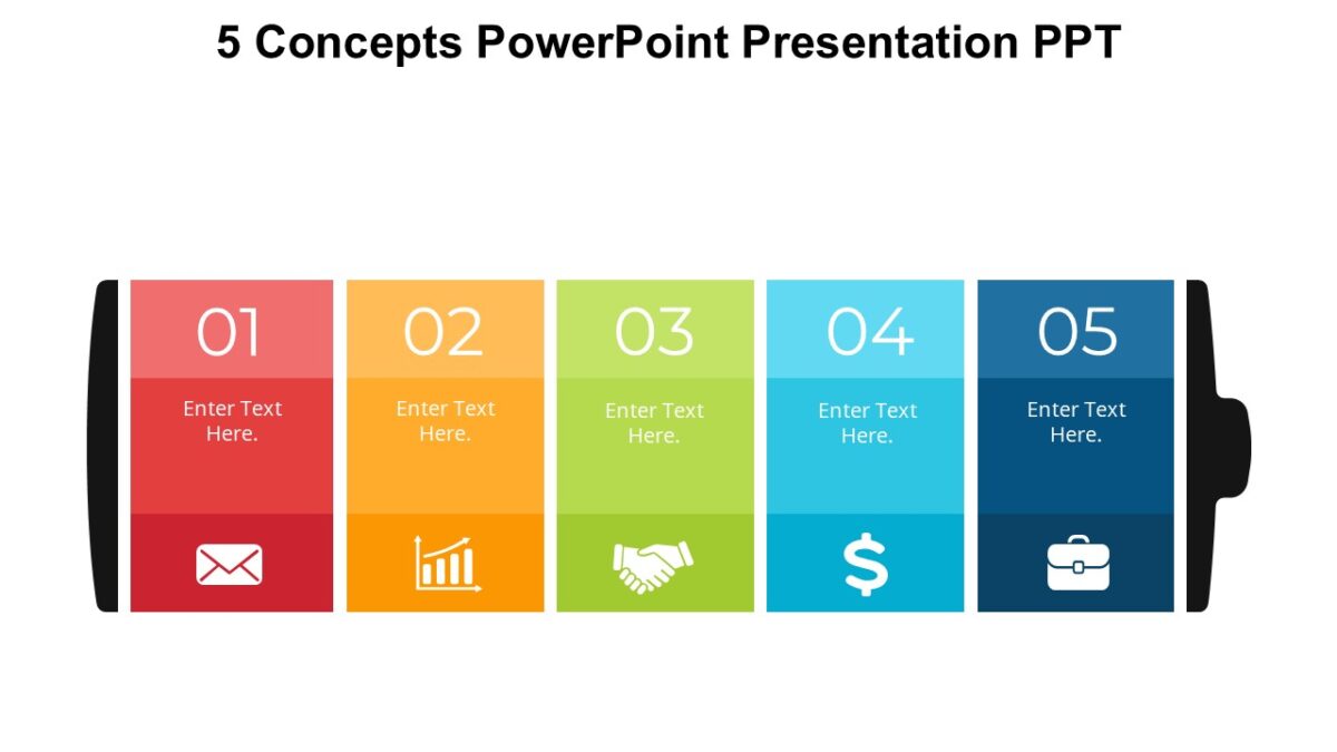 5 Concepts PowerPoint Presentation PPT - PPTUniverse