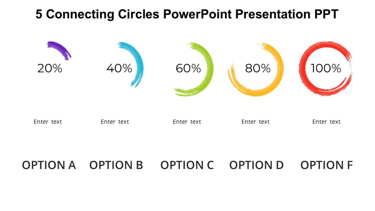5 Connecting Circles PowerPoint Presentation PPT - PPTUniverse