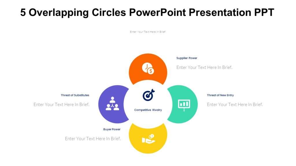 5 Overlapping Circles PowerPoint Presentation PPT - PPTUniverse