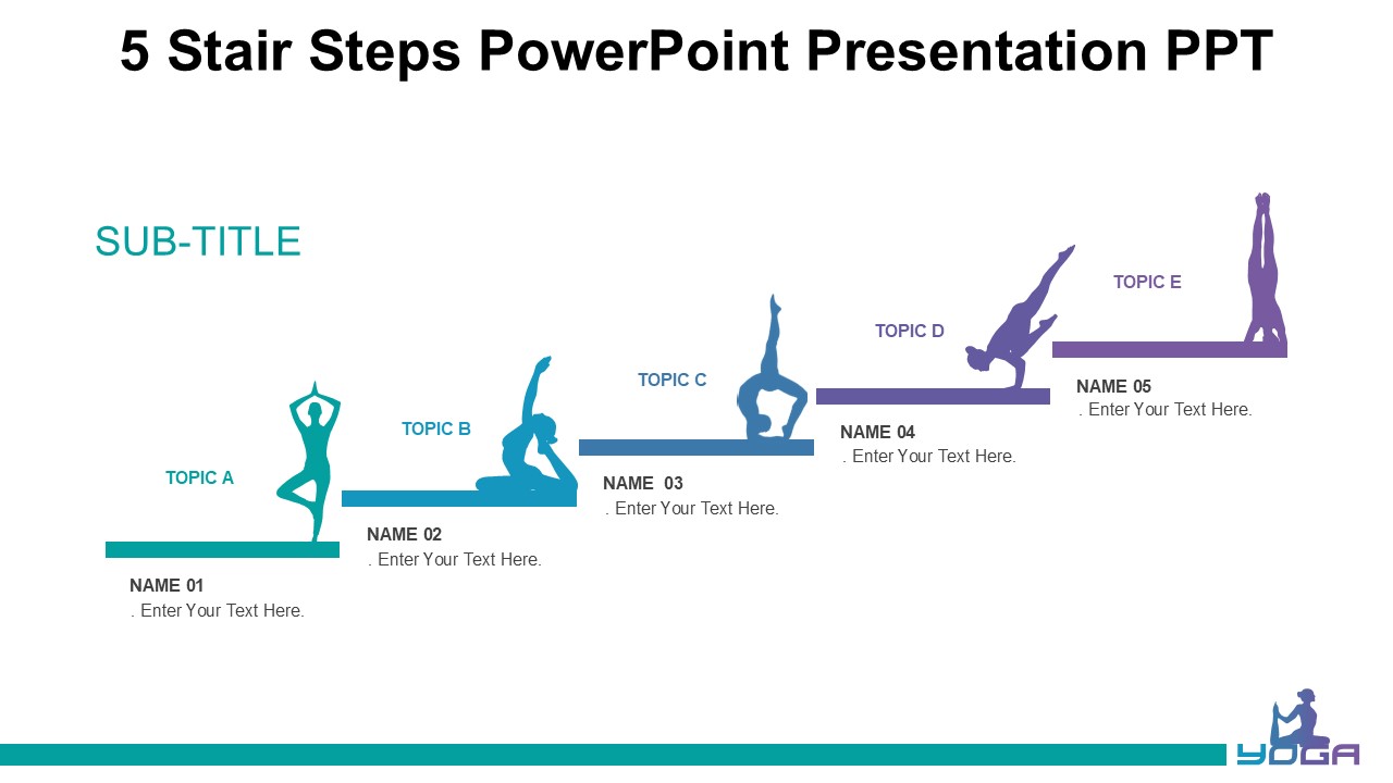 5 Stair Steps PowerPoint Presentation PPT - PPTUniverse