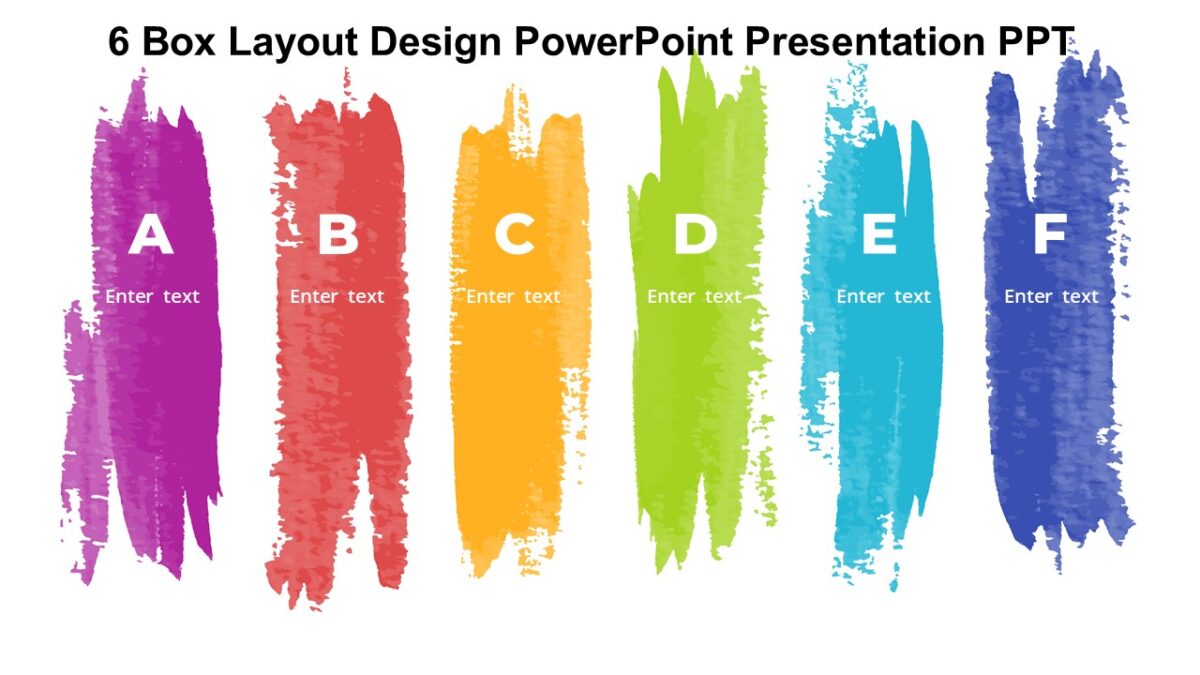 6 Box Layout Design PowerPoint Presentation PPT - PPTUniverse