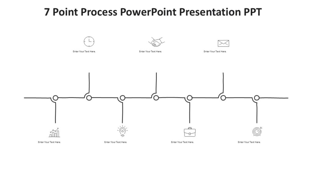 7 Point Process PowerPoint Presentation PPT : 100% Editable PPTx