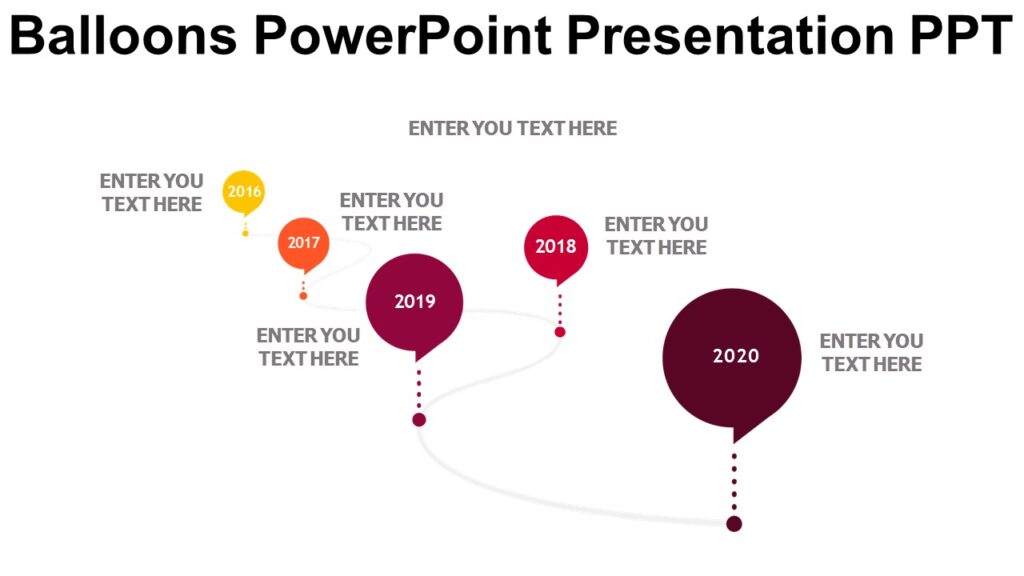 Balloons PowerPoint Presentation PPT : 100% Editable PPTx