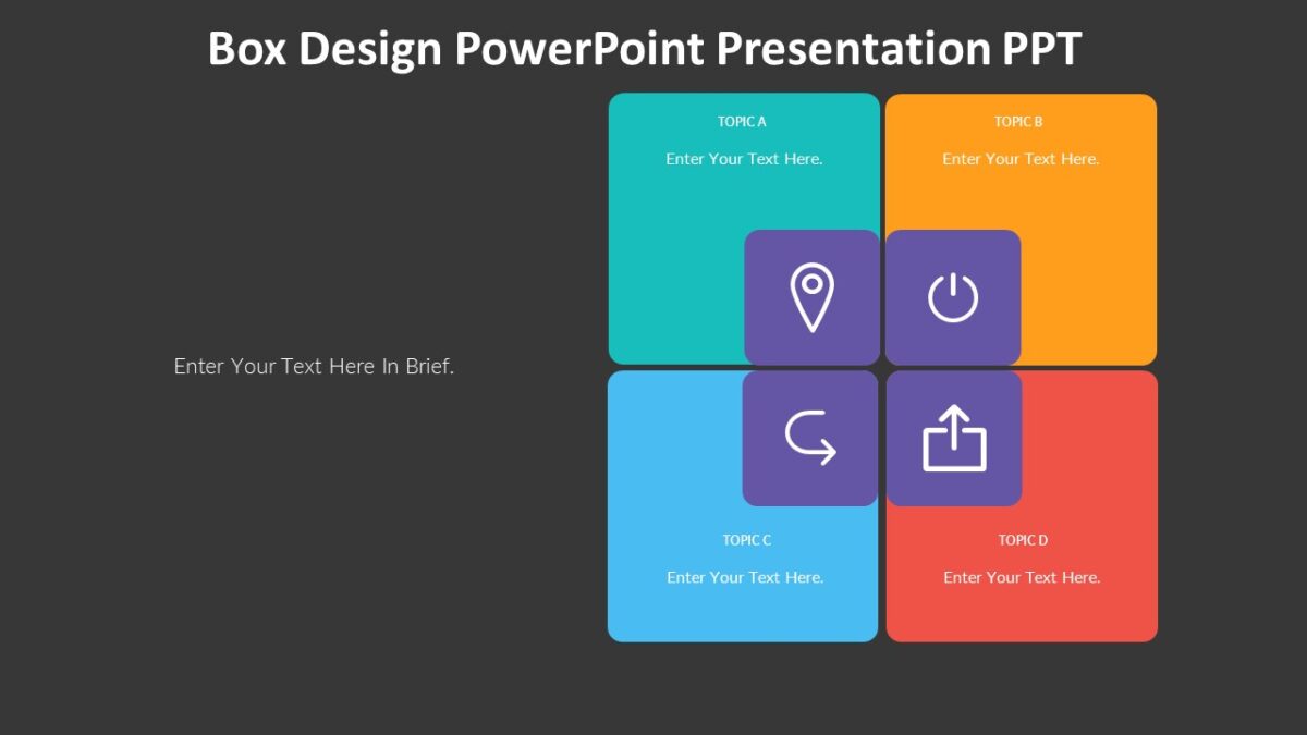 Box Design PowerPoint Presentation PPT : 100% Editable PPTx