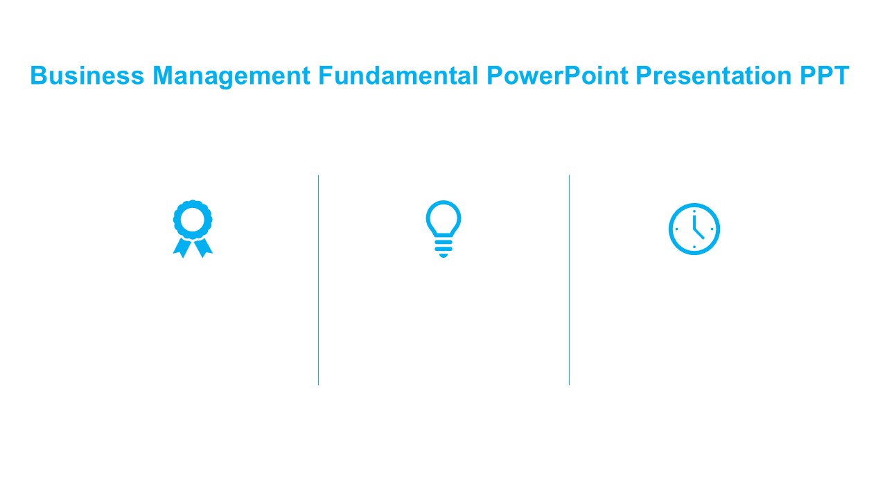 Business Management Fundamental PowerPoint Presentation PPT - PPTUniverse
